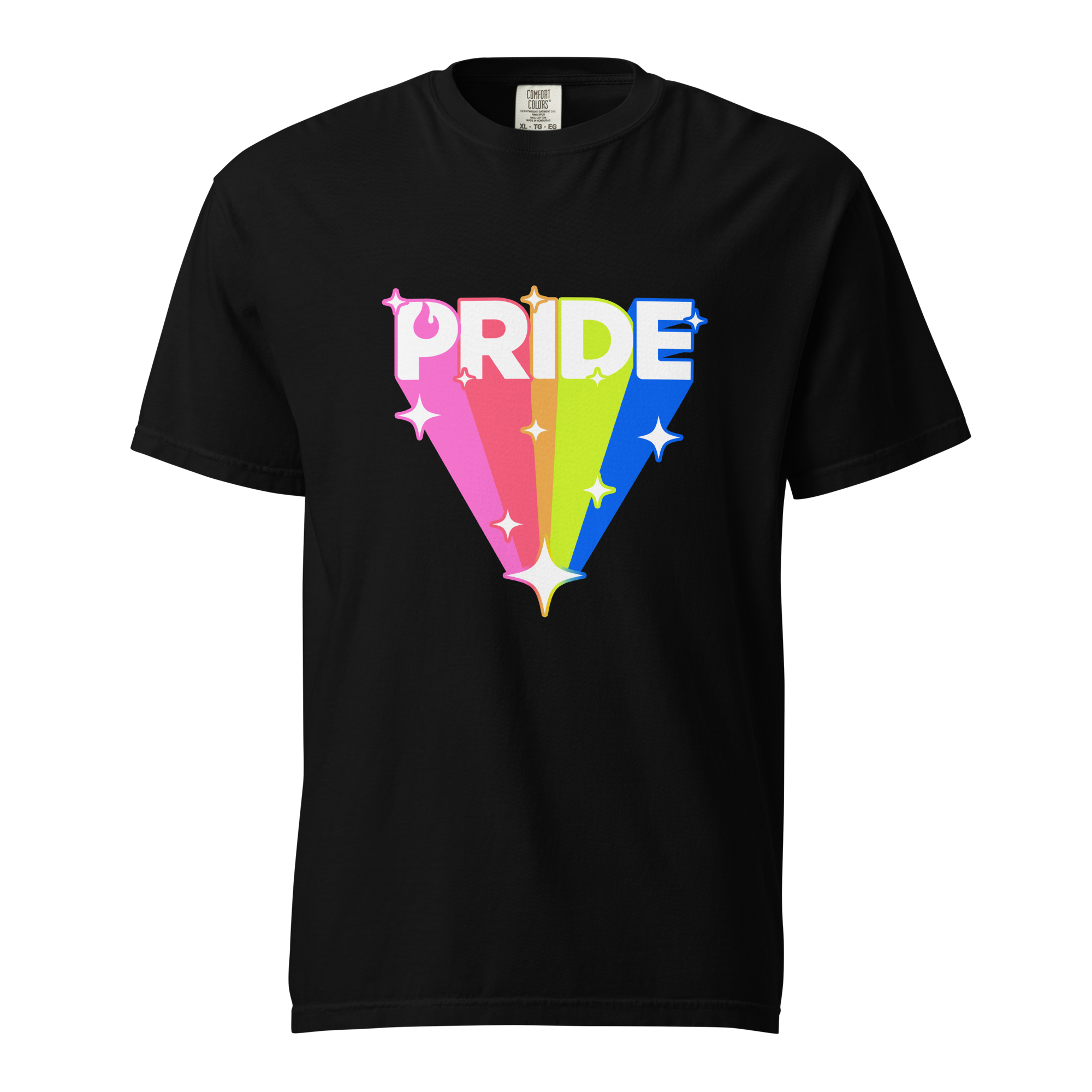 Neon Pop Art Pride Unisex Garment-dyed Heavyweight T-shirt – The Pride ...